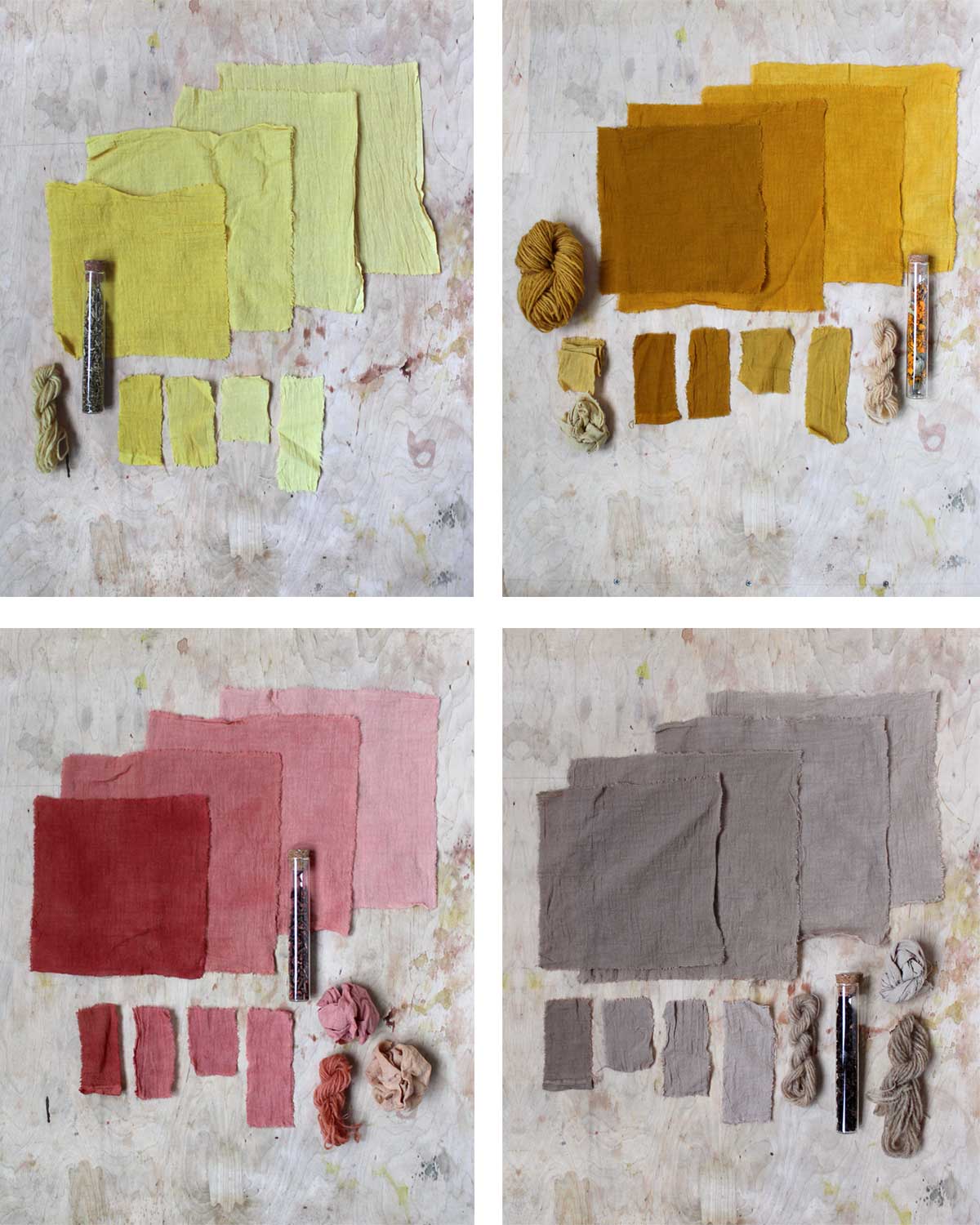 Intro to natural dyeing: Dyeing with plants + mindful mordants